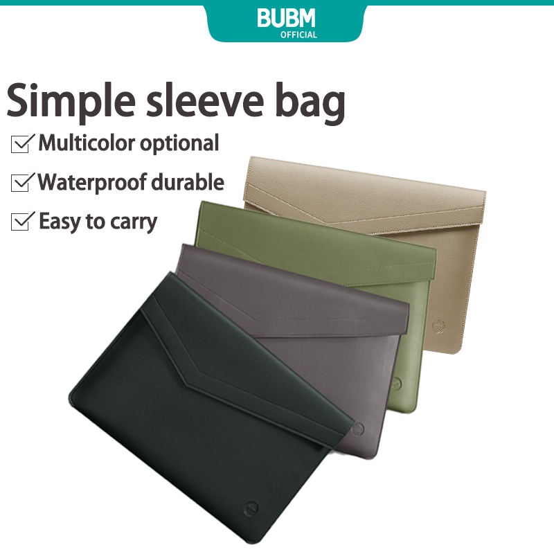 BUBM Portable PU Laptop Sleeve Universal Bag Shockproof (13"/14 ...
