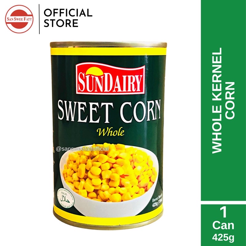Sundairy Whole Sweet Corn Jagung Manis 425g | Shopee Malaysia