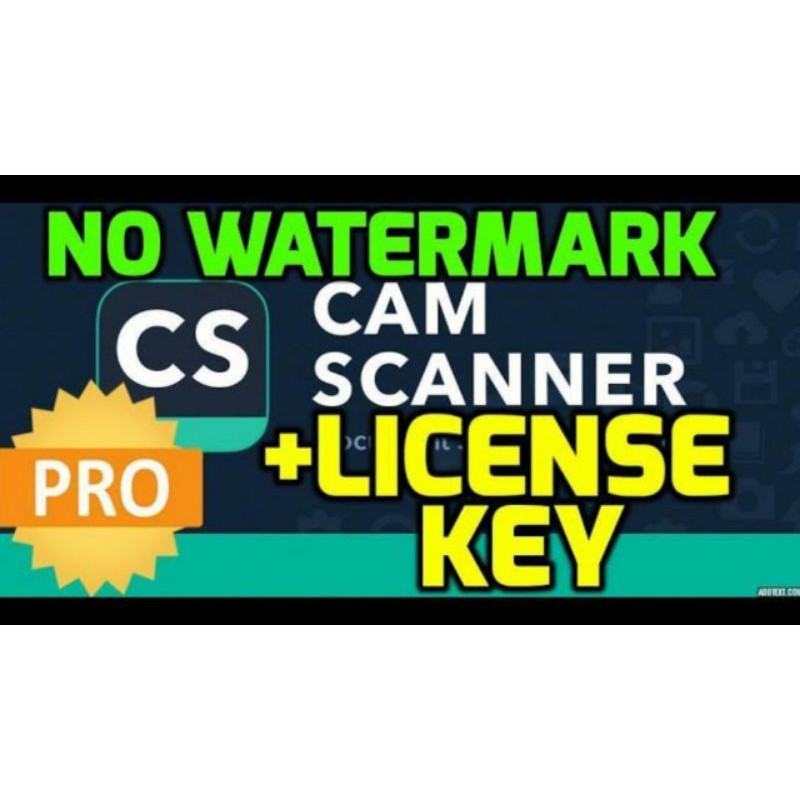 CamScanner Pro Full License Key (Lifetime) | Shopee Malaysia