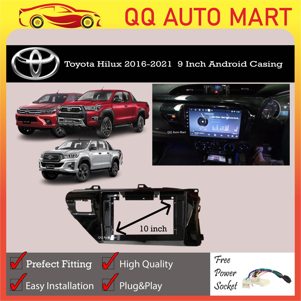 Toyota Revo/Rocco 10 Inch Android Player Casing | Shopee Malaysia