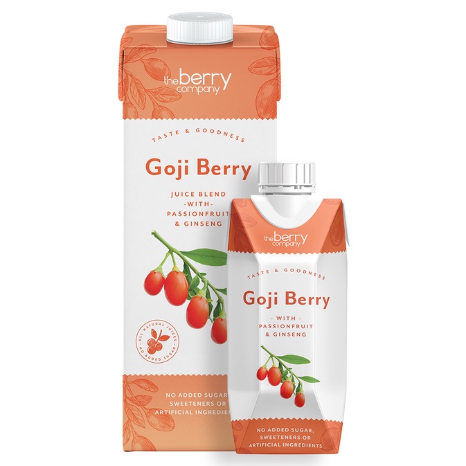 The Berry Company Goji Berry Juice Blend with Passionfruit and Ginseng ...