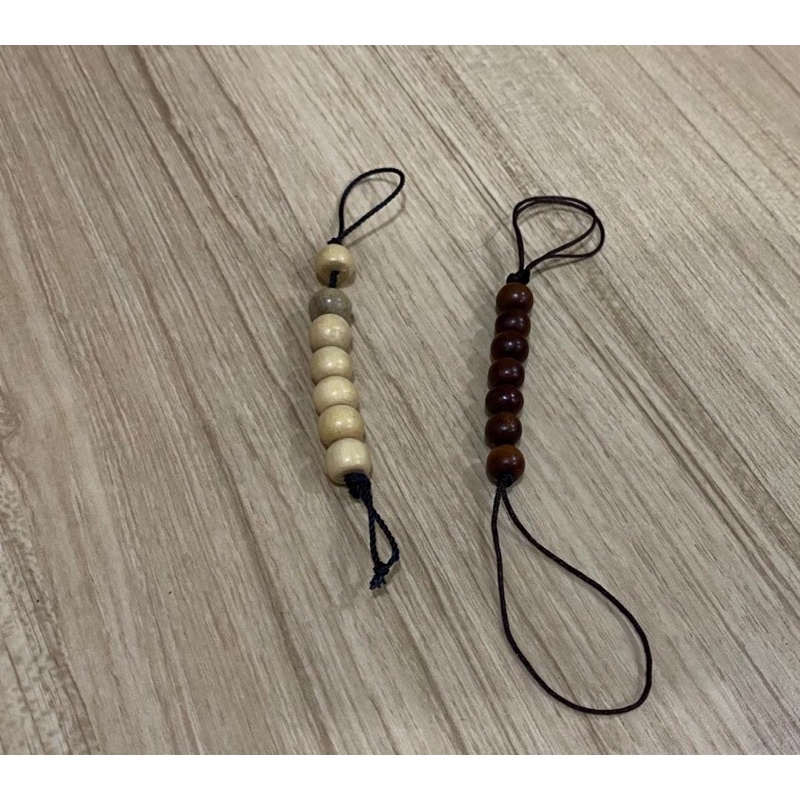 tasbih UMRAH tasbih 7 kayu bidara putih/kayu setigi kokka pulau kayu ...