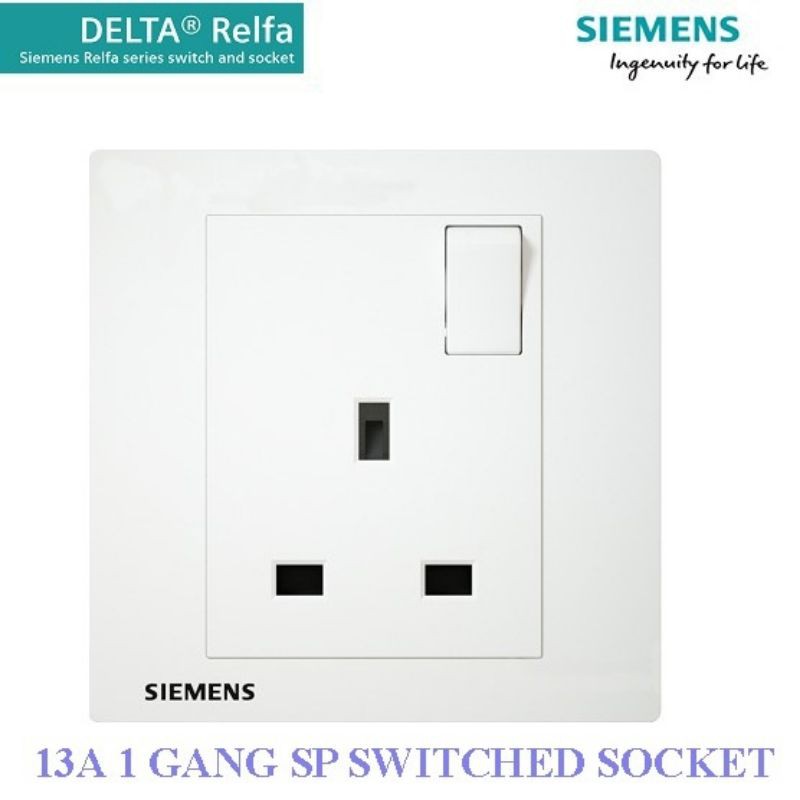 Ready Stock SIEMENS DELTA® Relfa SERIES Switches & Socket OUTLET SIRIM ...