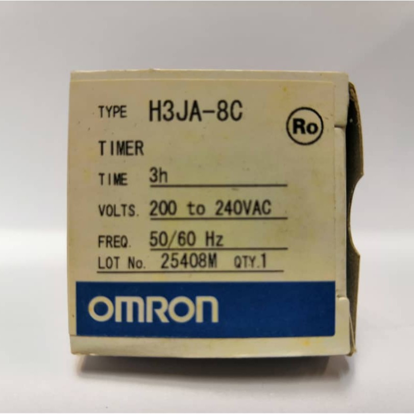 OMRON H3JA-8C AC200-240 3H BY OKX Timer, DPDT | Shopee Malaysia