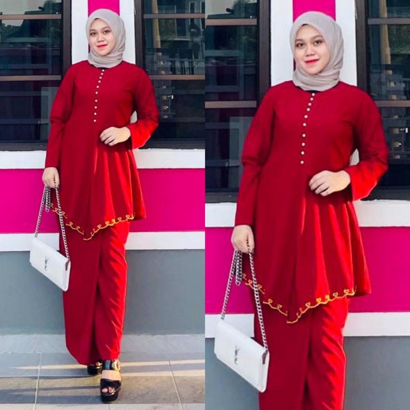 Kebarung Sulam Exclusive | Shopee Malaysia