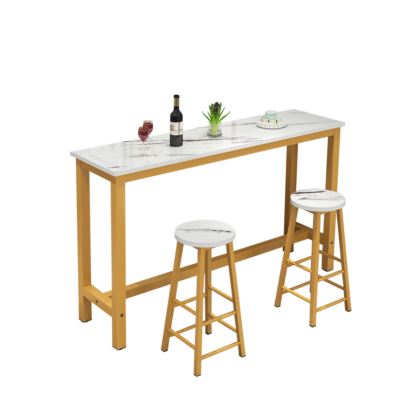 NEW Custom long tall bar tables dining tables tea shop slender strip of ...