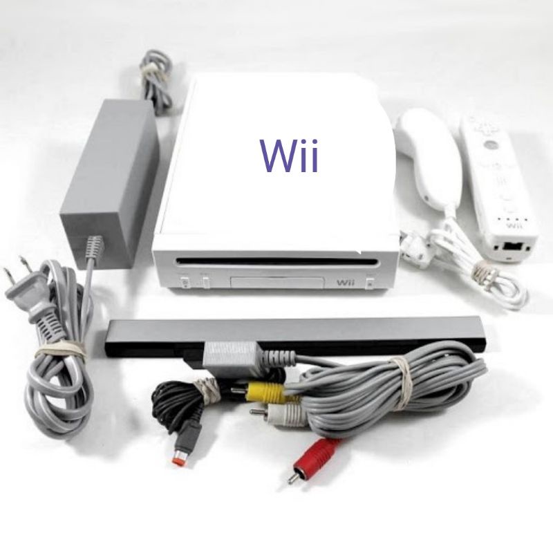 Nintendo Wii Console White (Refurbished) + 320GB HDD FULL GAME(150 ...