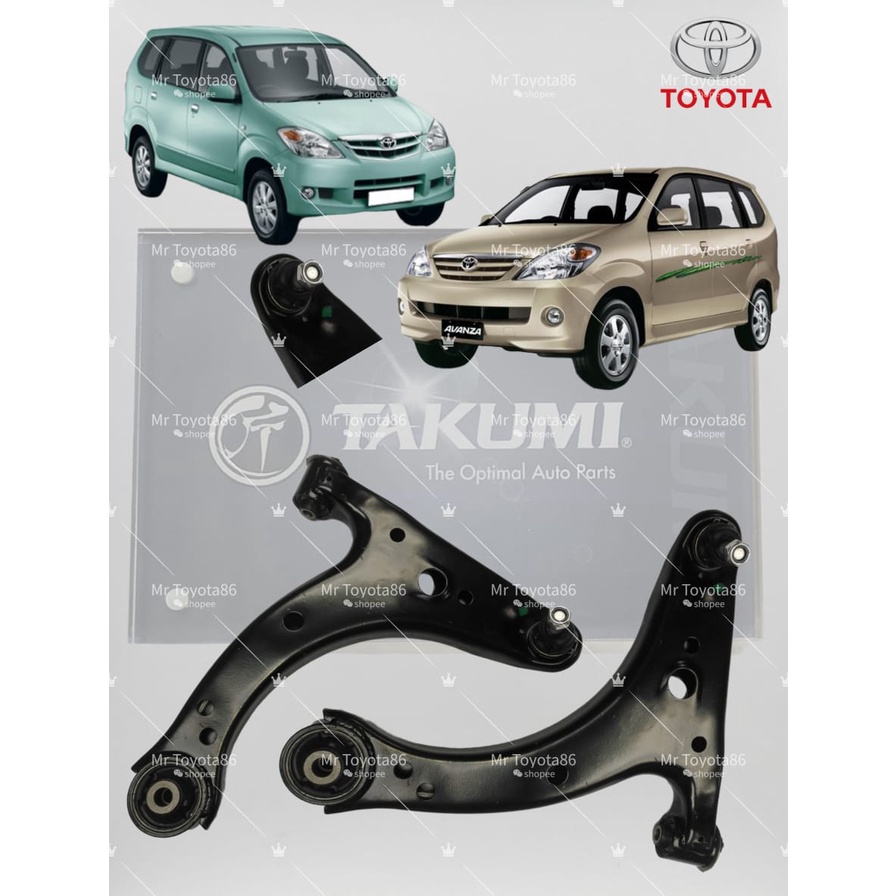 Toyota Avanza I Takumi Front(depan) Lower Arm (With Ball Joint ...