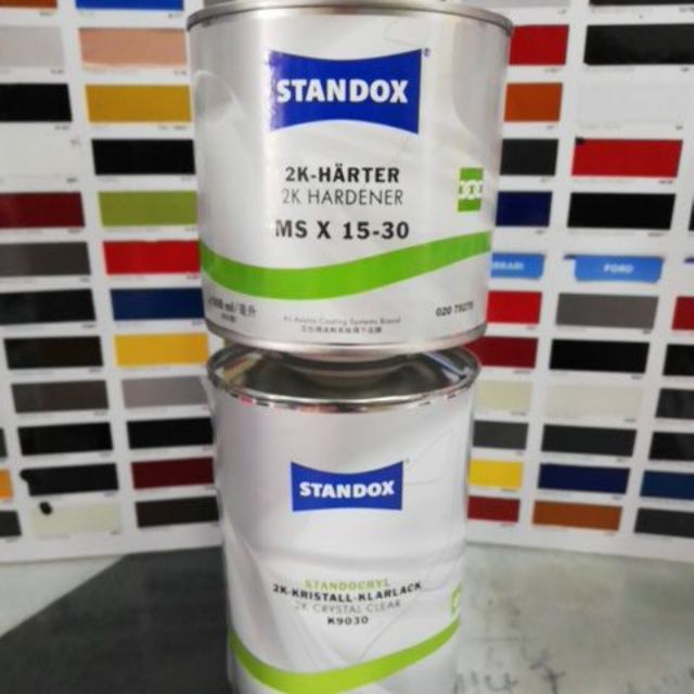 STANDOX 2K CLEAR 2 liter clear with 1 liter harderner set(READY STOCK ...