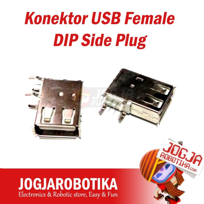 Usb Connector Socket Female Type A Side Plug Vertical USB Socket ...