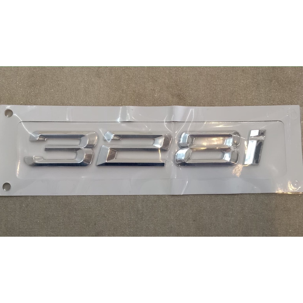 BMW Letter Numbers 328i Bmx LOGO Model BADGE Emblem STICKER 3M CHORME ...