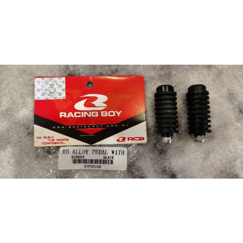 RCB Alloy Pedal Racing Footrest Rubber Fold / Fix Gear Lever Brake ...