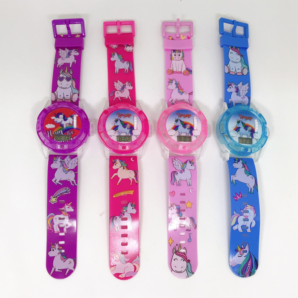 Kids Projector light watch(Unicorn) | Shopee Malaysia