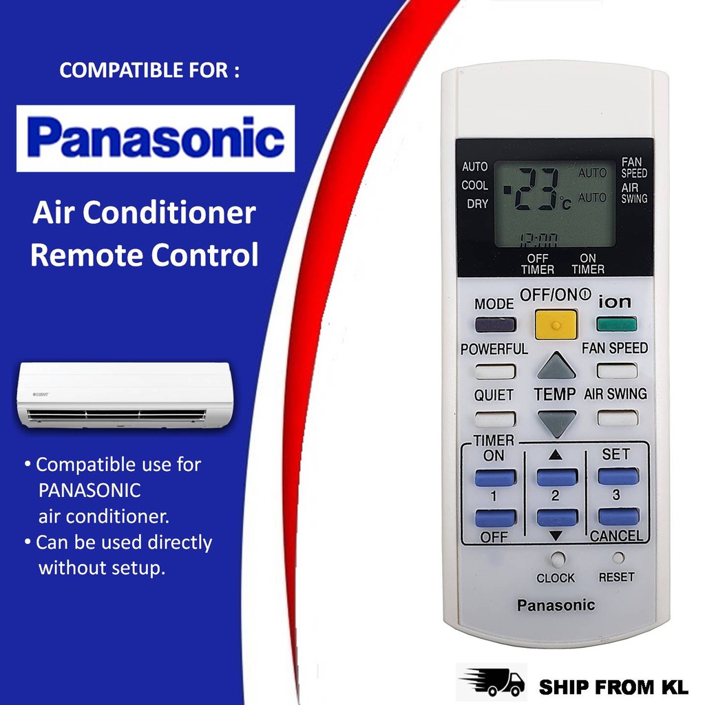 [ PANASONIC ] Replacement for Pana-sonic Aircond Remote Control (PN-2B ...