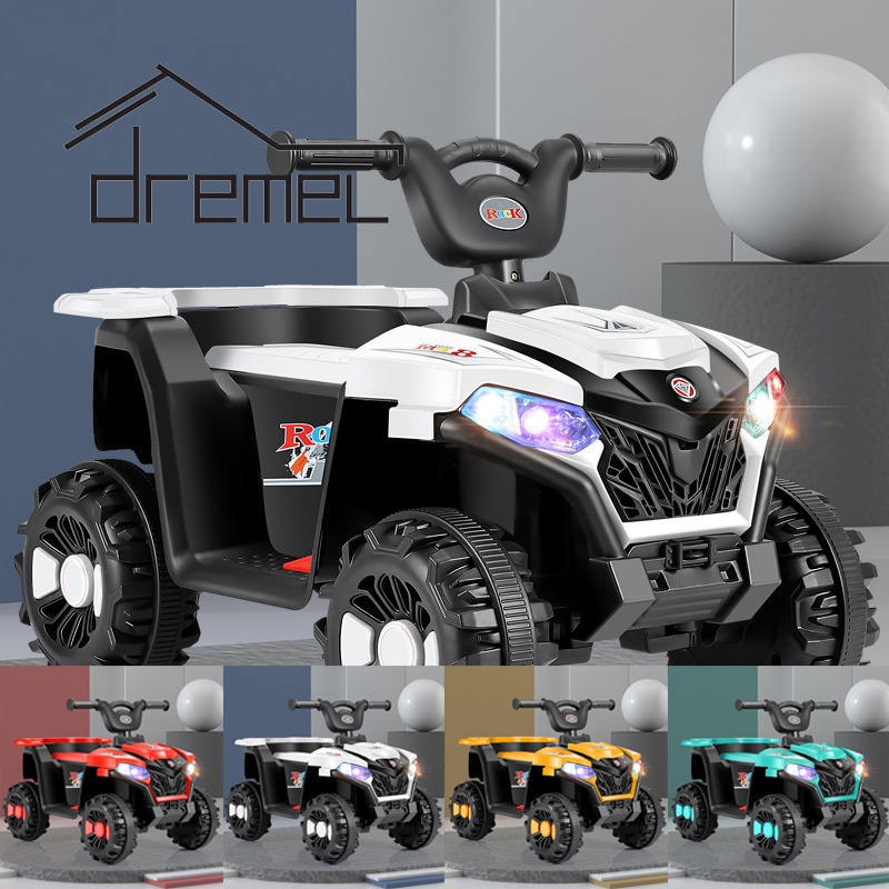DREMEL Children Electric ATV Four Wheel Rechargeable Toy Car 2 To 6 ...