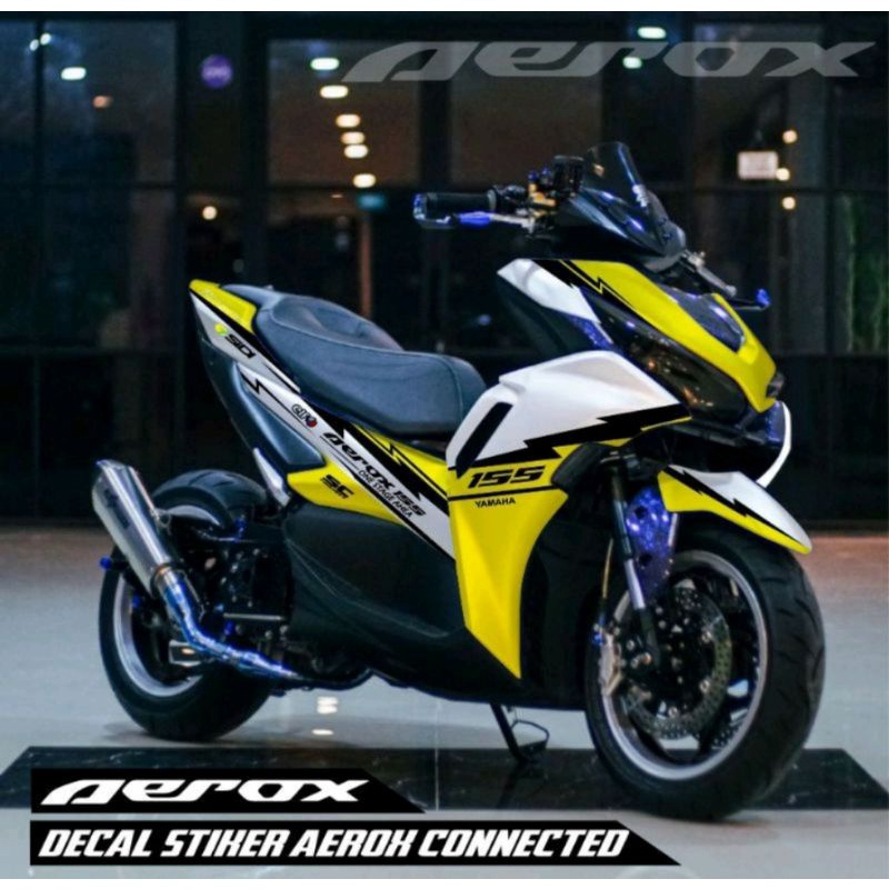 Aerox DECAL Sticker YAMAHA FULL BODY Variation 5 Colors | Shopee Malaysia