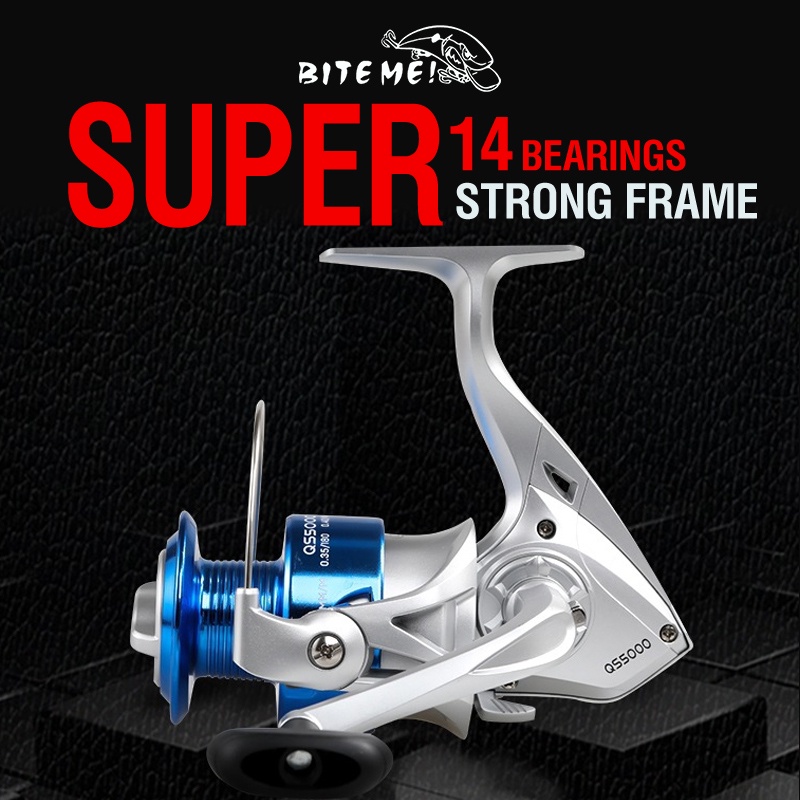 Mesin Pancing Murah 14BB High Speed Spinning Fishing Reel Mesen Mancing ...