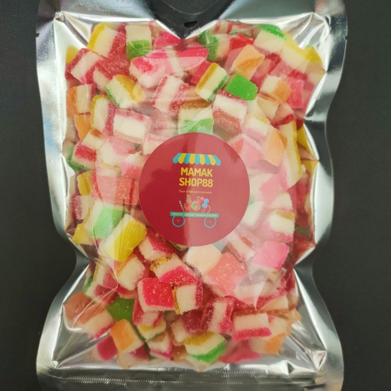 Gula Jelly / Sour Jelly / Rainbow Jelly / Watermelon Jelly / Sour Chewy ...