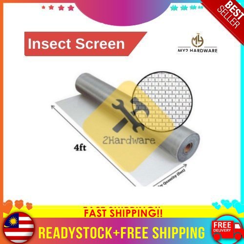 Jaring Nyamuk Gulung Eagle Aluminium Insect Netting Insect Screen Net ...