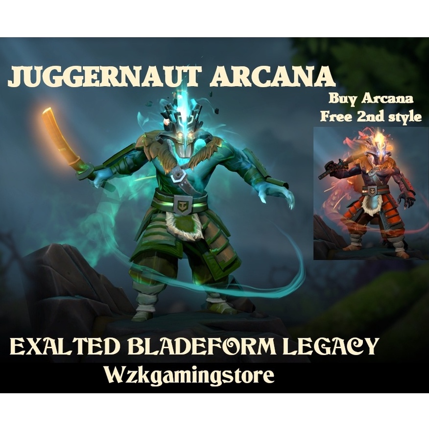 【Instant Stock】DOTA2 Juggernaut (Exalted Bladeform Legacy) “Jugg Arcana” full unlock 刀塔2 剑圣 主宰 ...