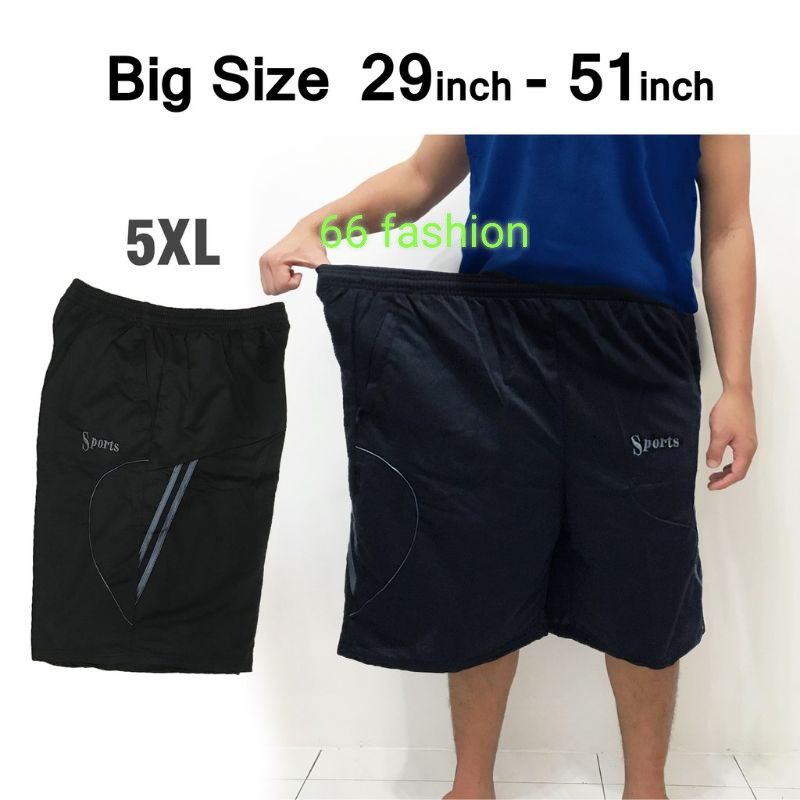 PLUS SIZE 5XL Men Short Pants Big Size/Seluar Pendek Lelaki Saiz Besar ...