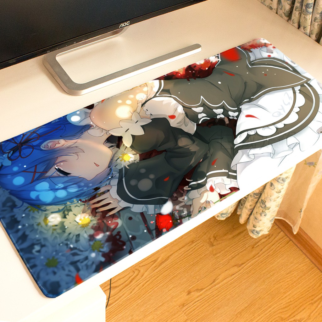 Anime Big Mouse Pad Locking Re: Zero-Starting Life in Another World ...