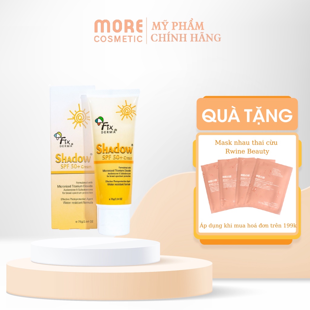 Fixderma Shadow Cream SPF 50+ sun protection for face and body 75g ...