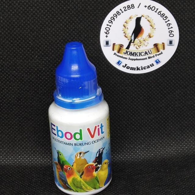 Ebod vit 30ml/vitamin burung/murai batu/Bird vitamin(Ready stock) | Shopee Malaysia