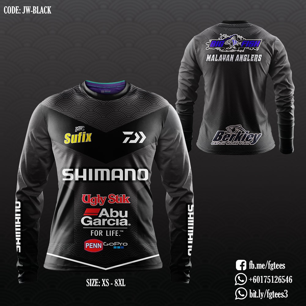 JW Fishing Outfit | Baju Memancing | Fishing Jersey | Shopee Malaysia