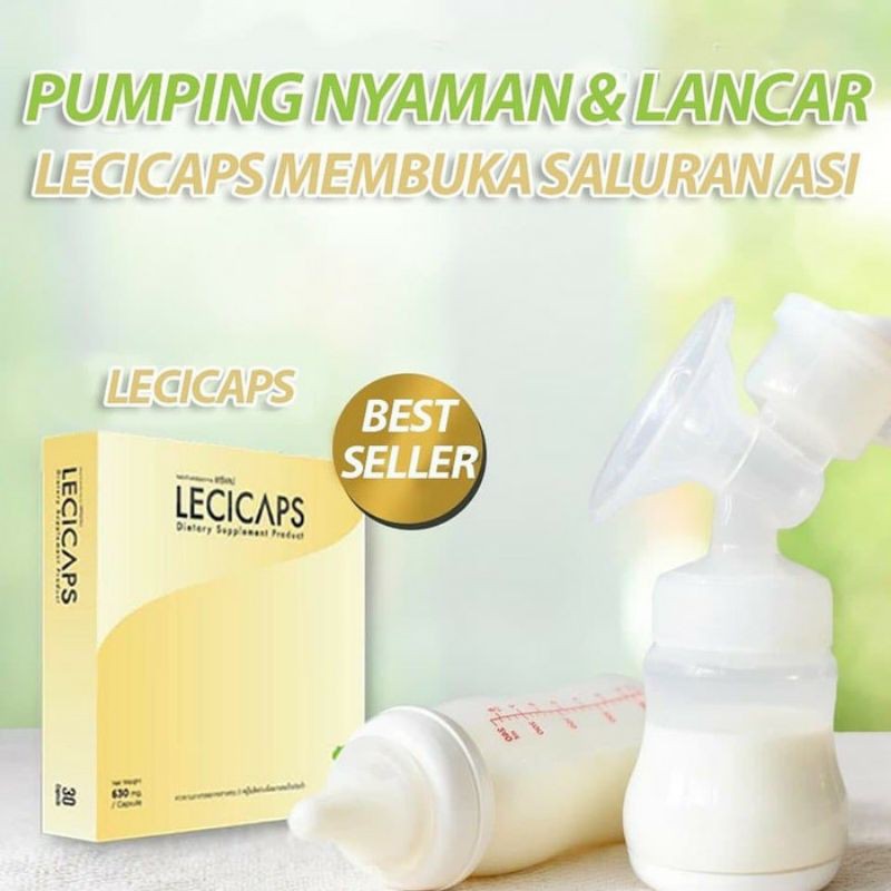 Lecicaps Breast Milk Booster (Contains 30 Capsules) & FENUCAPS PLUS ...