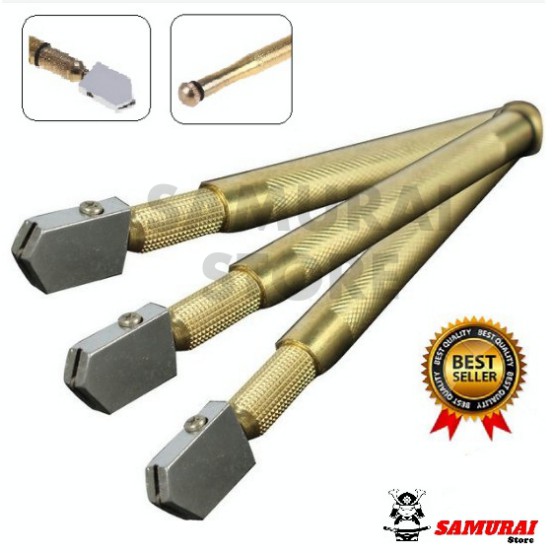 Heavy Duty Diamond Oil Roller Glass Cutter / Ceramic Tile Cutting Glass ...