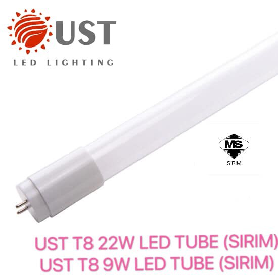 (5PCS/BUNDLE) UST T8 LED TUBE EXTRA BRIGHT 30W 6500K | Shopee Malaysia