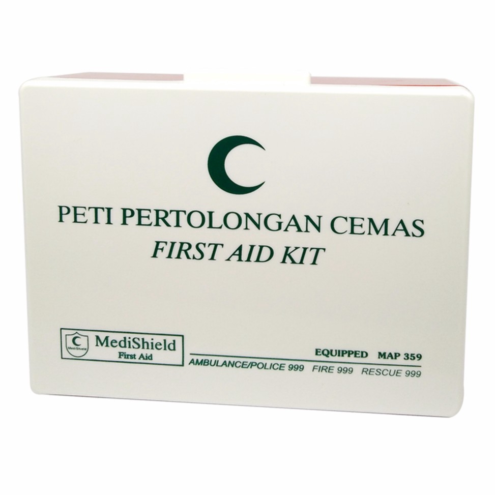 Medishield First Aid Kit / Box Equipped MAP 359 (EXP: February 2029 ...