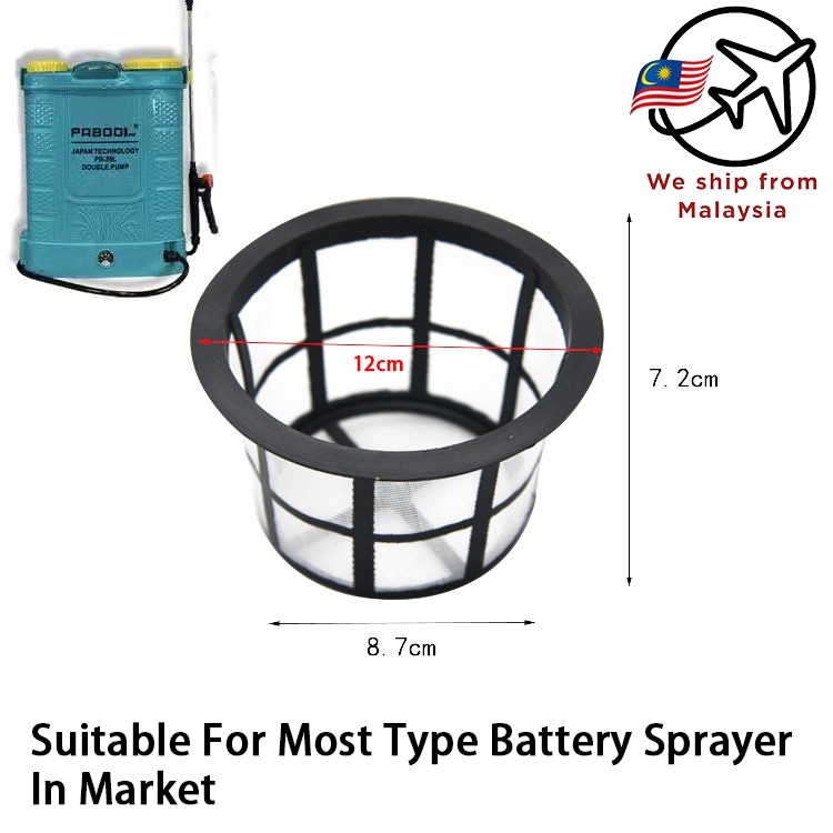 Battery Sprayer Tank Filter Accessories Pump Racun | Shopee Malaysia