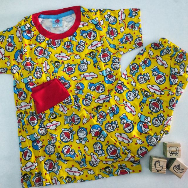 🔥 Pyjamas Doraemon Unisex Boy Girl Kids 🔥 | Shopee Malaysia
