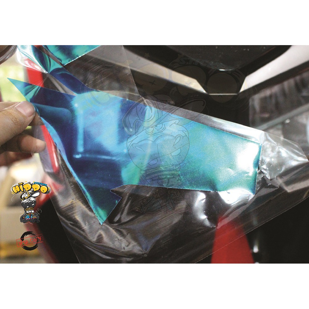 Headlight Film Sticker Light Blue Mercury Rainbow GPX DRONE | Shopee ...