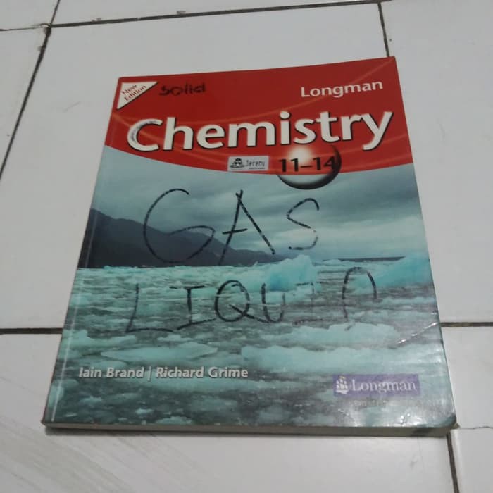 Original Longman Chemistry Book 11-14 Iain Richard Grime Brand ...