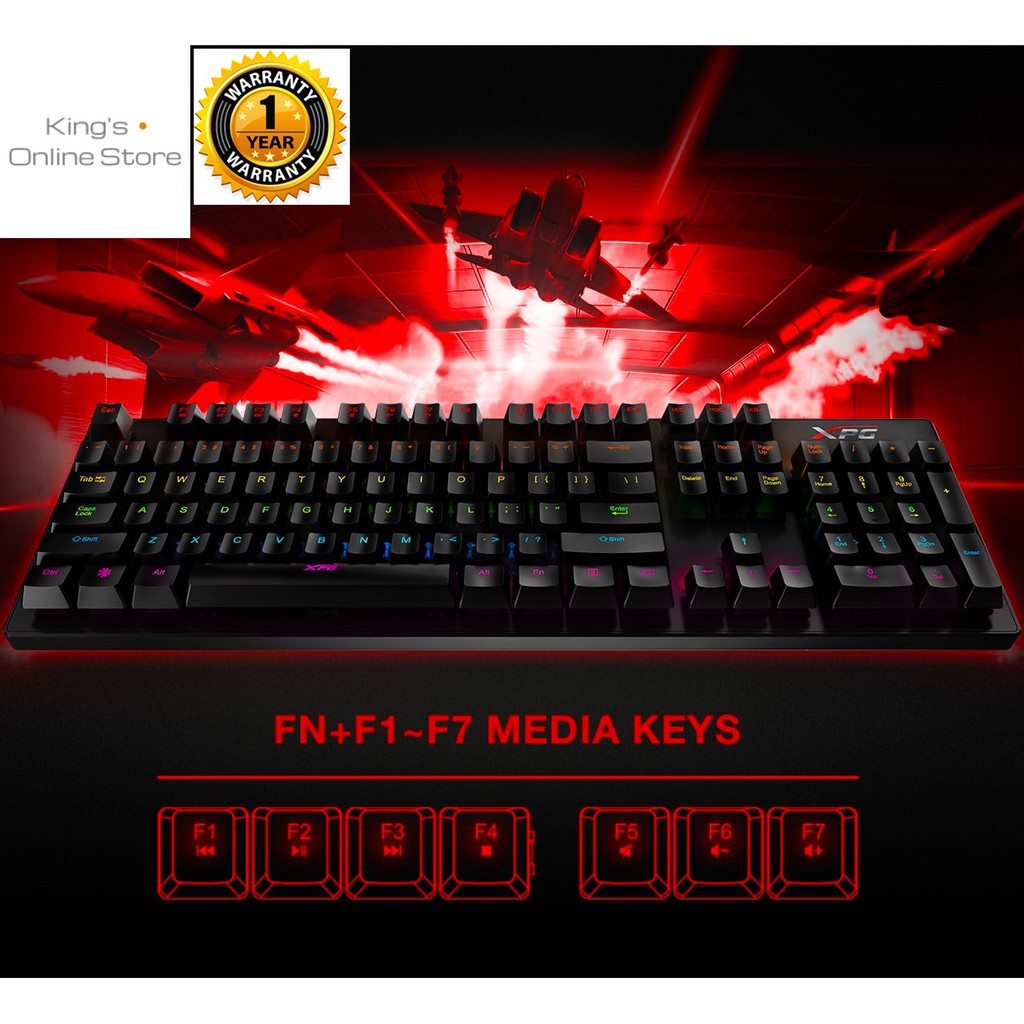 XPG INFAREX K20 Mechanical Gaming Keyboard | Shopee Malaysia