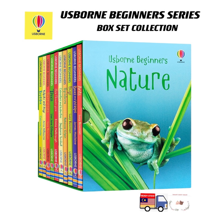 Usborne Beginners Series NATURE 10 Books ( Box Set ) | Shopee Malaysia