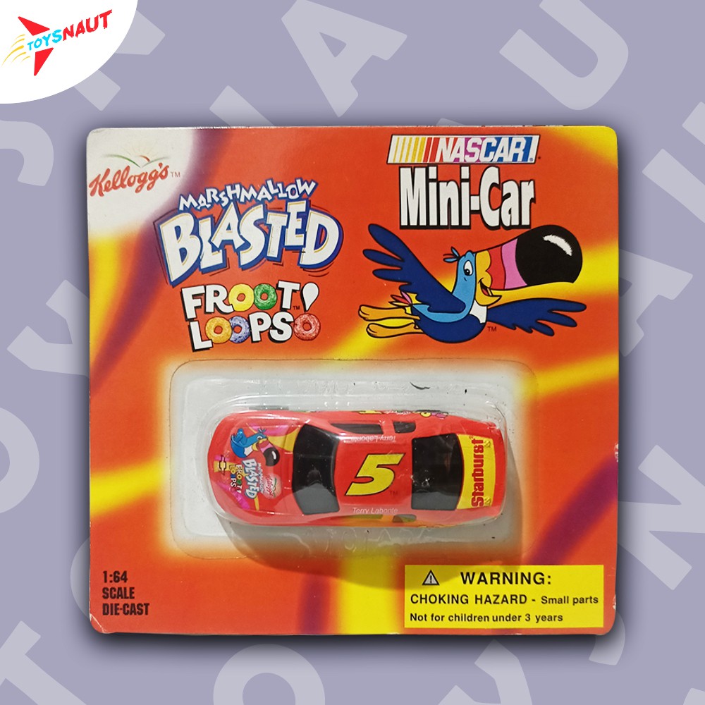 Kelloggs Froot Loops Nascar Racing Mini Car Diecast Terry Labonte ...
