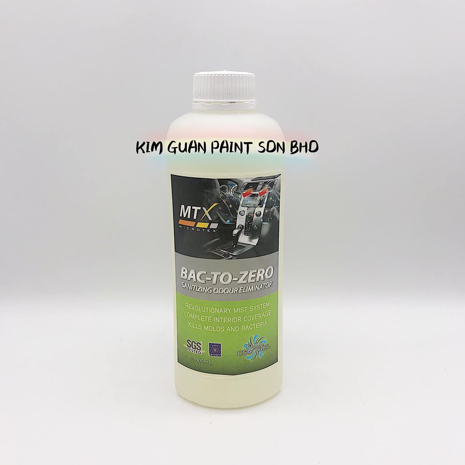 MTX BAC-TO-ZERO Sanitizing Odour Eliminator | Shopee Malaysia