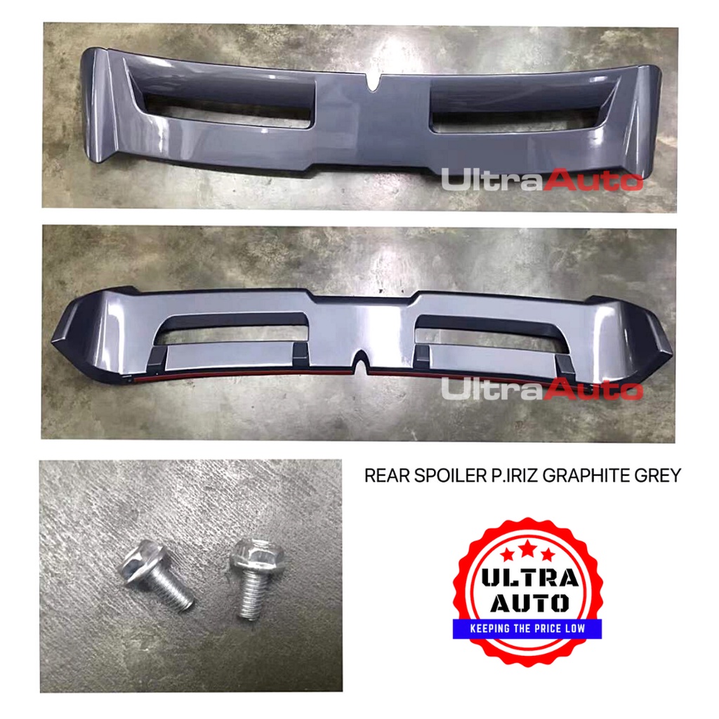Proton Iriz Spoiler OEM ABS Spoiler with Paint & Screws | Shopee Malaysia