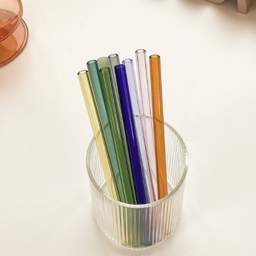 UKIYO Shino Straight Straw (Short) / Batu Kaca / 15cm [READY STOCK ...