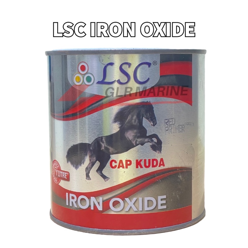 1LT LSC IRON OXIDE PRIMER METAL UNDERCOAT ANTI-RUST IRON STEEL WOOD ...