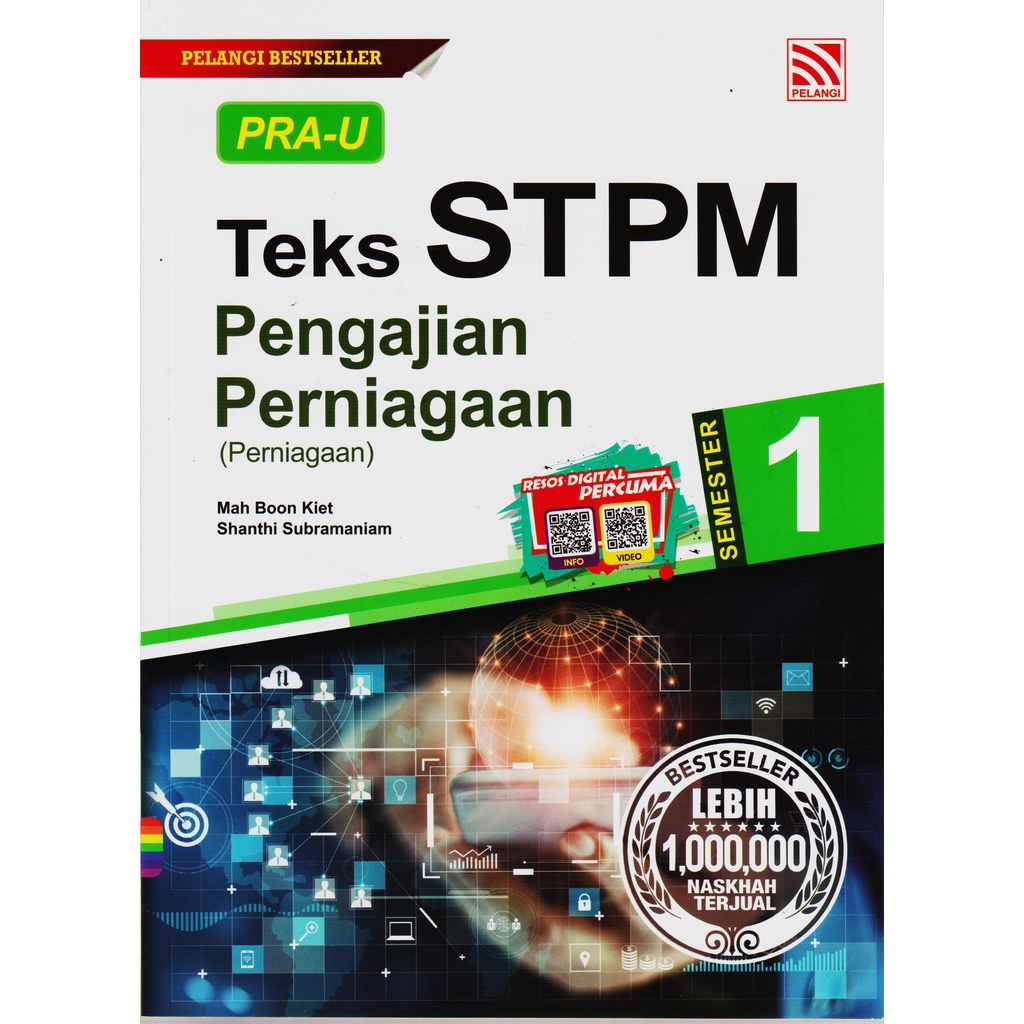 PRA-U TEKS STPM- PENGAJIAN PERNIAGAAN- SEMESTER 1 [EDISI 2023] -PELANGI | Shopee Malaysia