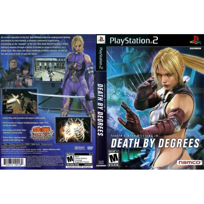 Tekken Death By Degrees PS2 Playstation 2 Games | Shopee Malaysia