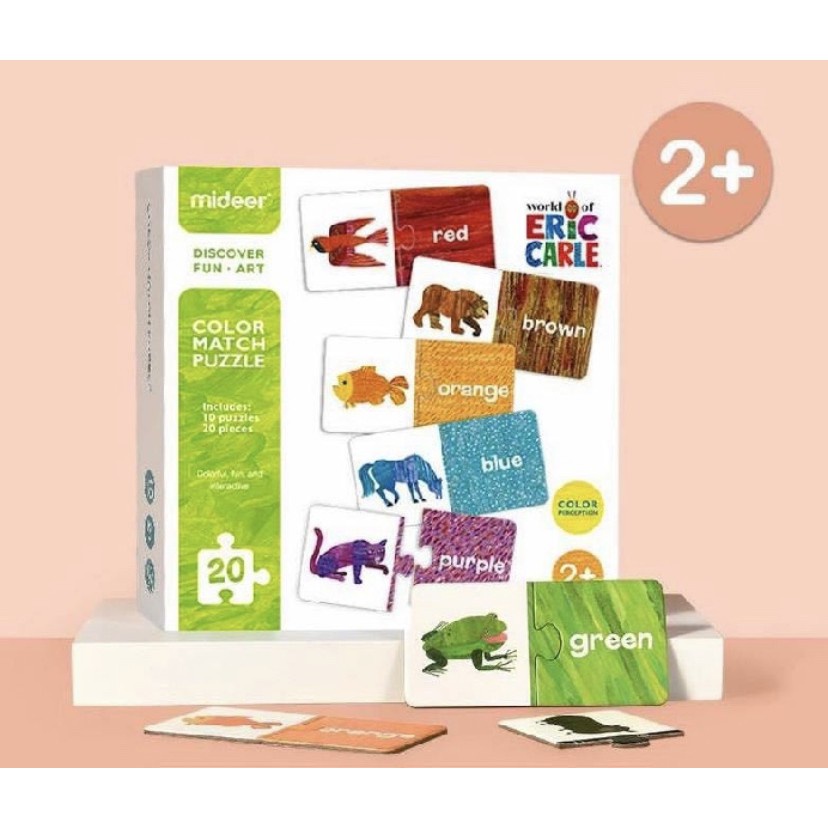 Mideer Color Match Puzzle | Shopee Malaysia