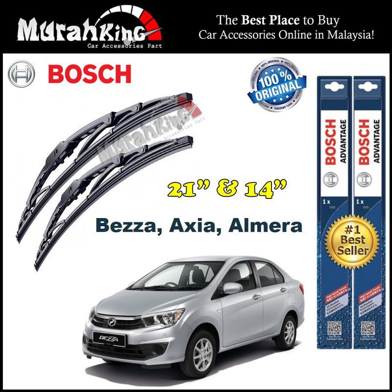 Perodua Bezza Bosch Advantage Wiper Blade Set- 21 Inch & 14 Inch ...
