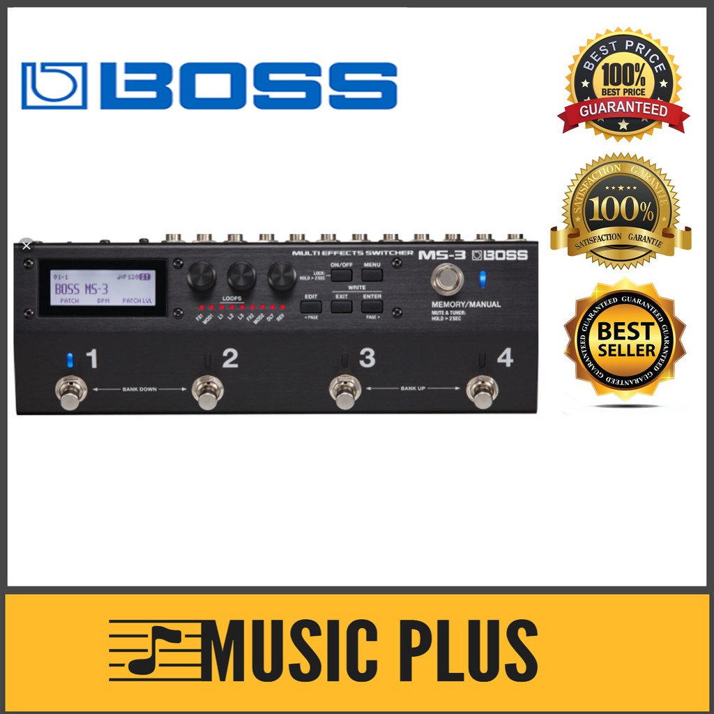 Boss MS-3 Multi Effects Switcher (MS3) | Shopee Malaysia
