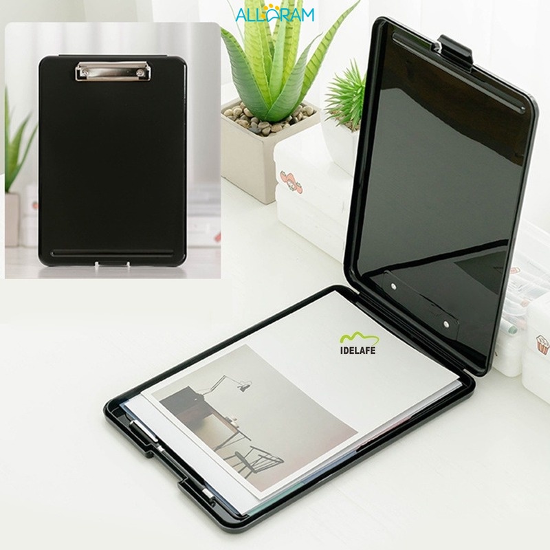 Alldram A4 Multifunctional Plastic Storage Clipboard File Box Organizer ...